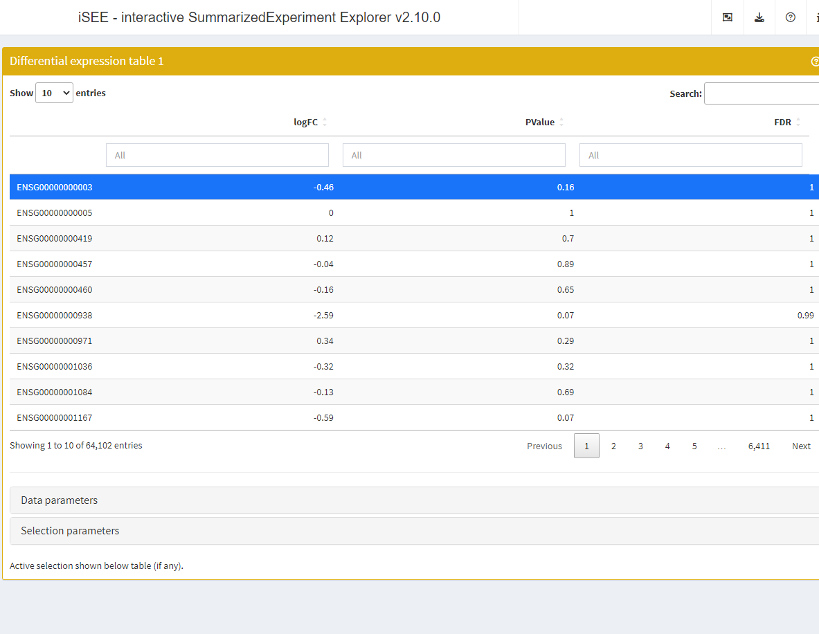 Rounding numeric values • iSEEde